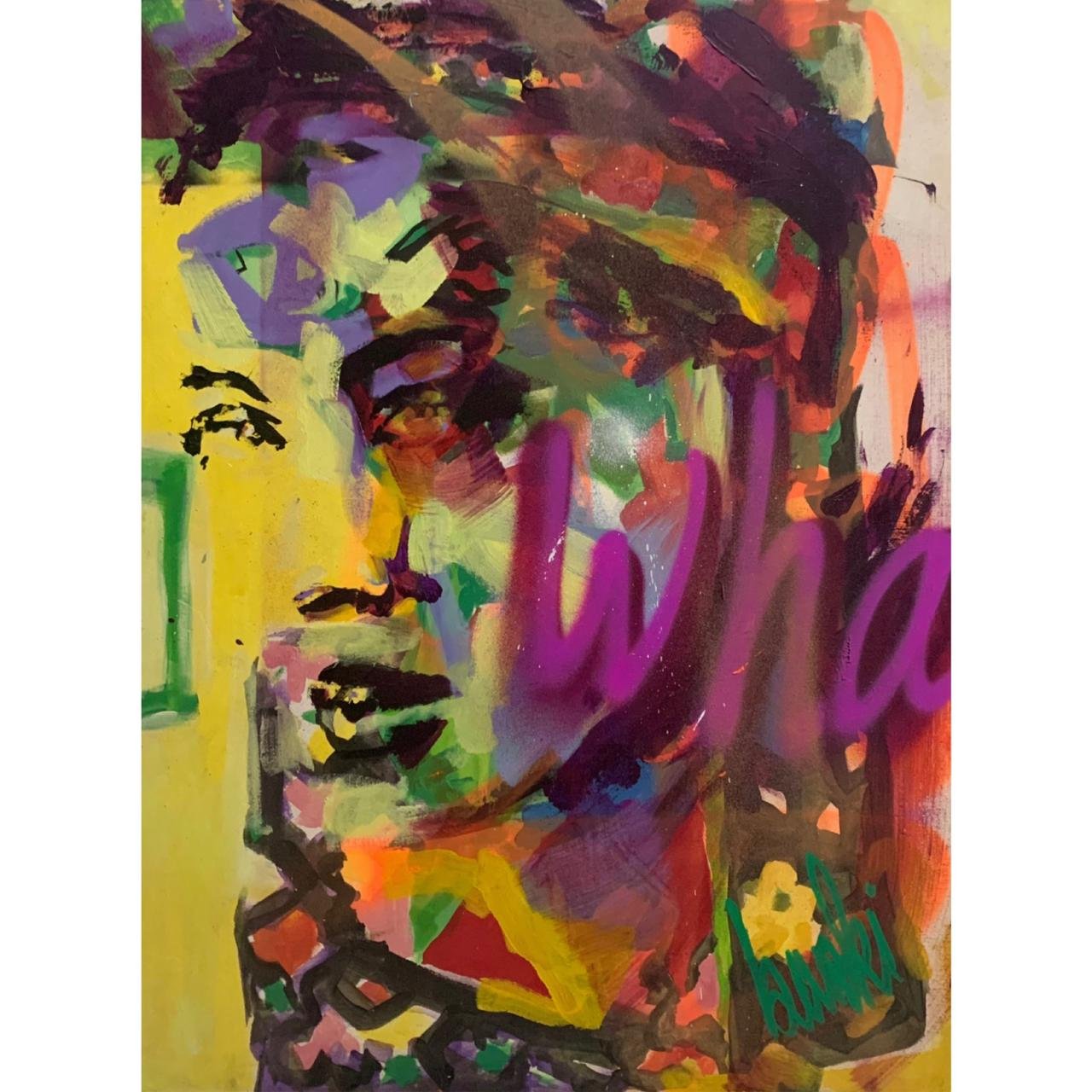 Mystère Dimensions 83X63 cm BARKI Cheaib - Bloc 9 Art