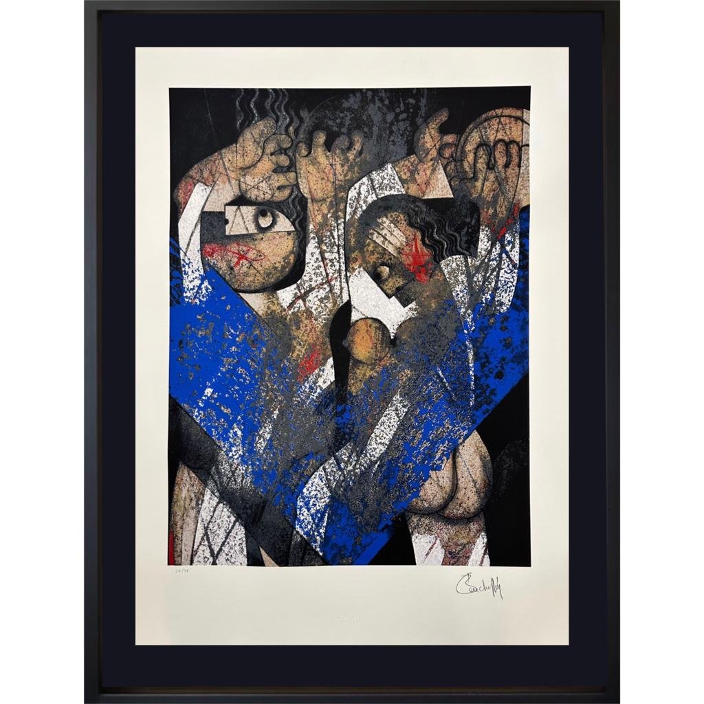 Edition N08 BEN CHEFFAJ Dimensions 121 x 94 cm BEN CHEFFAJ Saad - Bloc ...